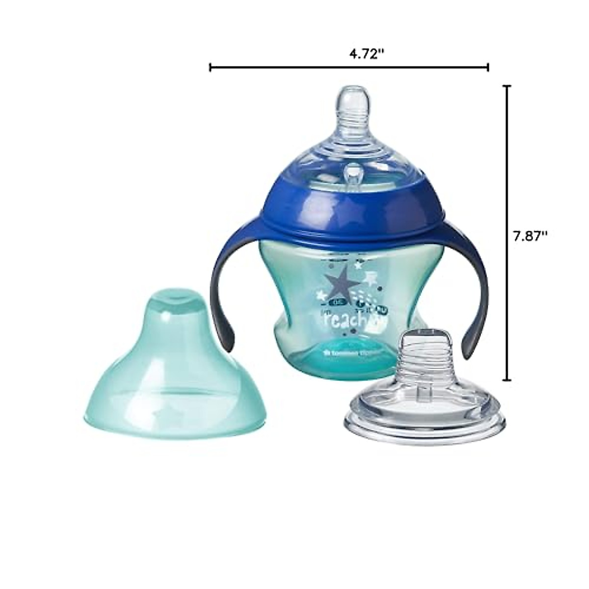 Tommee Tippee First Sips Soft Transition Cup, 4+ months â€“ (Pack of 1) (Colors May Vary)