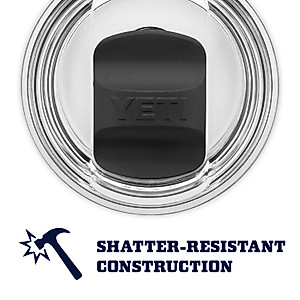 YETI Rambler 8 oz Stackable Cup, Stainless Steel, Vacuum Insulated Espresso Cup with MagSlider Lid, Black