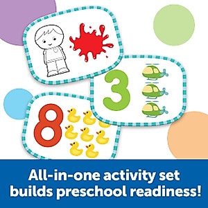 Learning Resources Skill Builders! Toddler 1-10 Counting Kids, Educational Toys, Toddler Activities, Color Teaching Toys, 20 Pieces, Age 2+