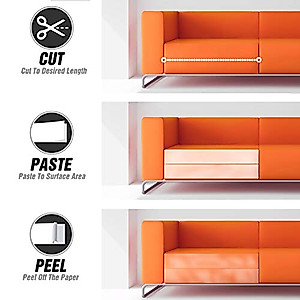 Karaseno Anti Cat Scratch Tape, 3 inches x 30 Yards Cat Training Tape, 100% Transparent Clear Double Sided Cat Scratch Deterrent Tape, Furniture Protector for Couch, Carpet, Doors, Pet & Kid Safe