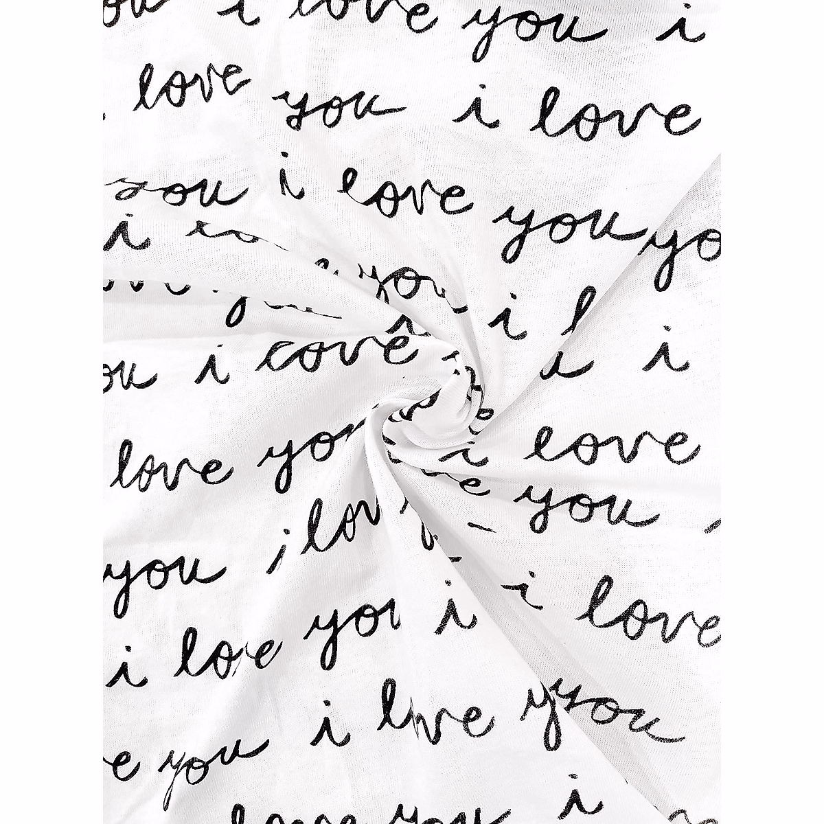 NODNAL CO. 3 Fitted Bassinet Sheets Black/White Set for Baby Girl/Boy - 100% OEKO-TEX Cotton - Gender Neutral I Love You, Plaid & Raindrop - Cradle/Moses Basket Hourglass Oval Rectangle Mattress Sheet