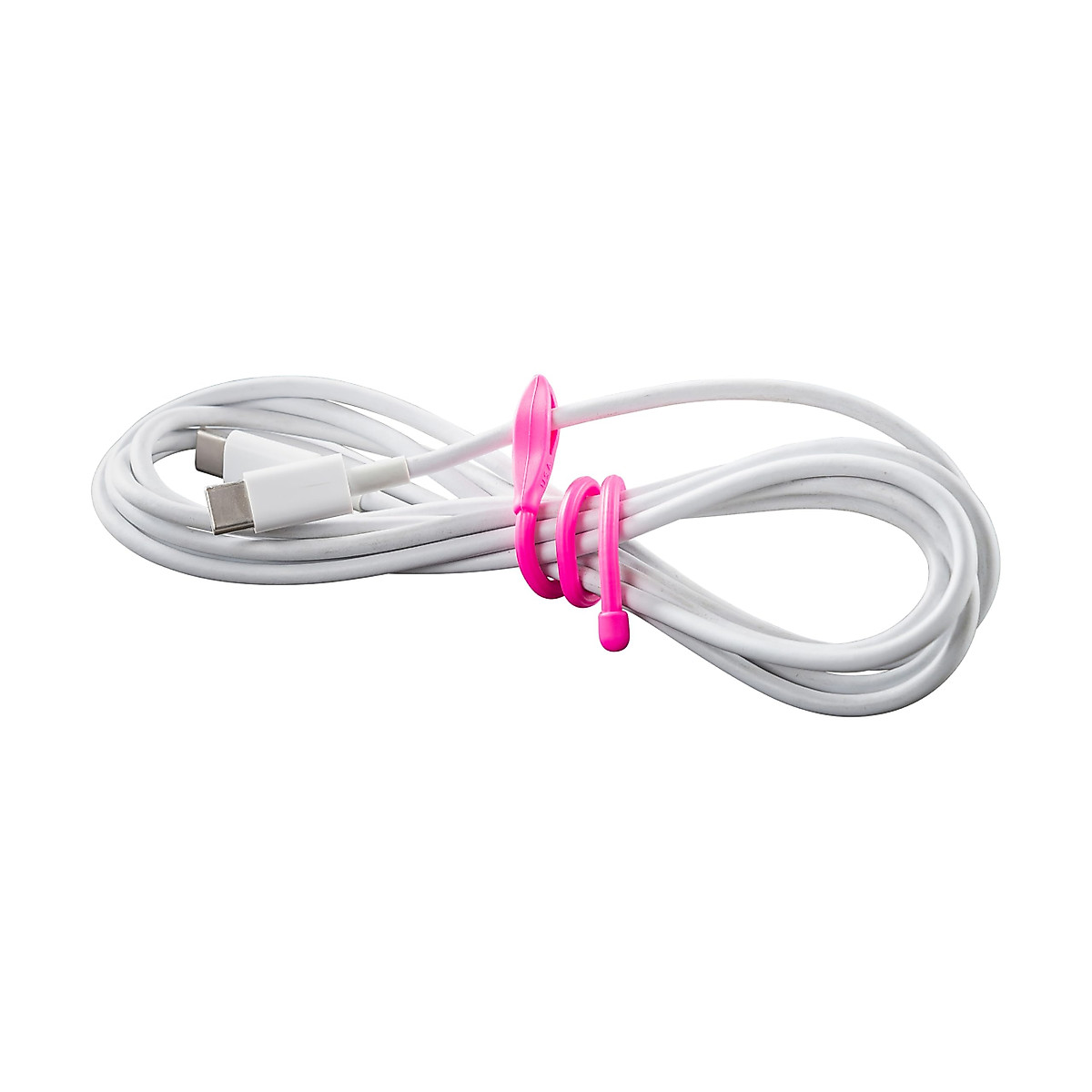 Nite Ize Gear Tie Cordable, The Orginal Reusable Rubber Twist Tie with Stretch-Loop For Cord Management + Storage, 6-Inch, Assorted Colors, 4 Pack, Made in the USA