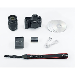 Canon EOS 70D Digital SLR Camera with 18-135mm STM Lens