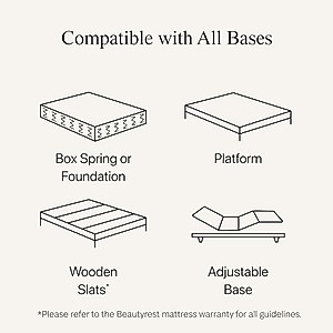 Beautyrest Black Series Three 16.75" Plush Pillow Top California King Mattress - Breathable, Cooling, and Supportive - CertiPUR-US Certified, 100-Night Sleep Trial, and 10-Year Limited Warranty