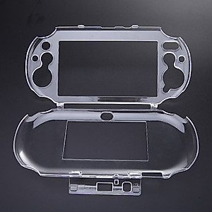 Clear Hard Case Transparent Protective Cover Shell Skin for PSV 2000 Psvita PS Vita PSV 2000 Crystal Console Body Protector