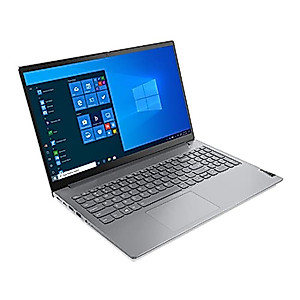 2022 Newest Lenovo ThinkBook 15 G3 ACL 15.6" 60Hz FHD IPS Business Laptop (AMD Ryzen 5 5500U 6-Core, 8GB RAM, 256GB SSD, AMD Radeon, Backlit KB, WiFi 6, BT 5.2, HD Webcam, Win 10 Pro) w/Hub