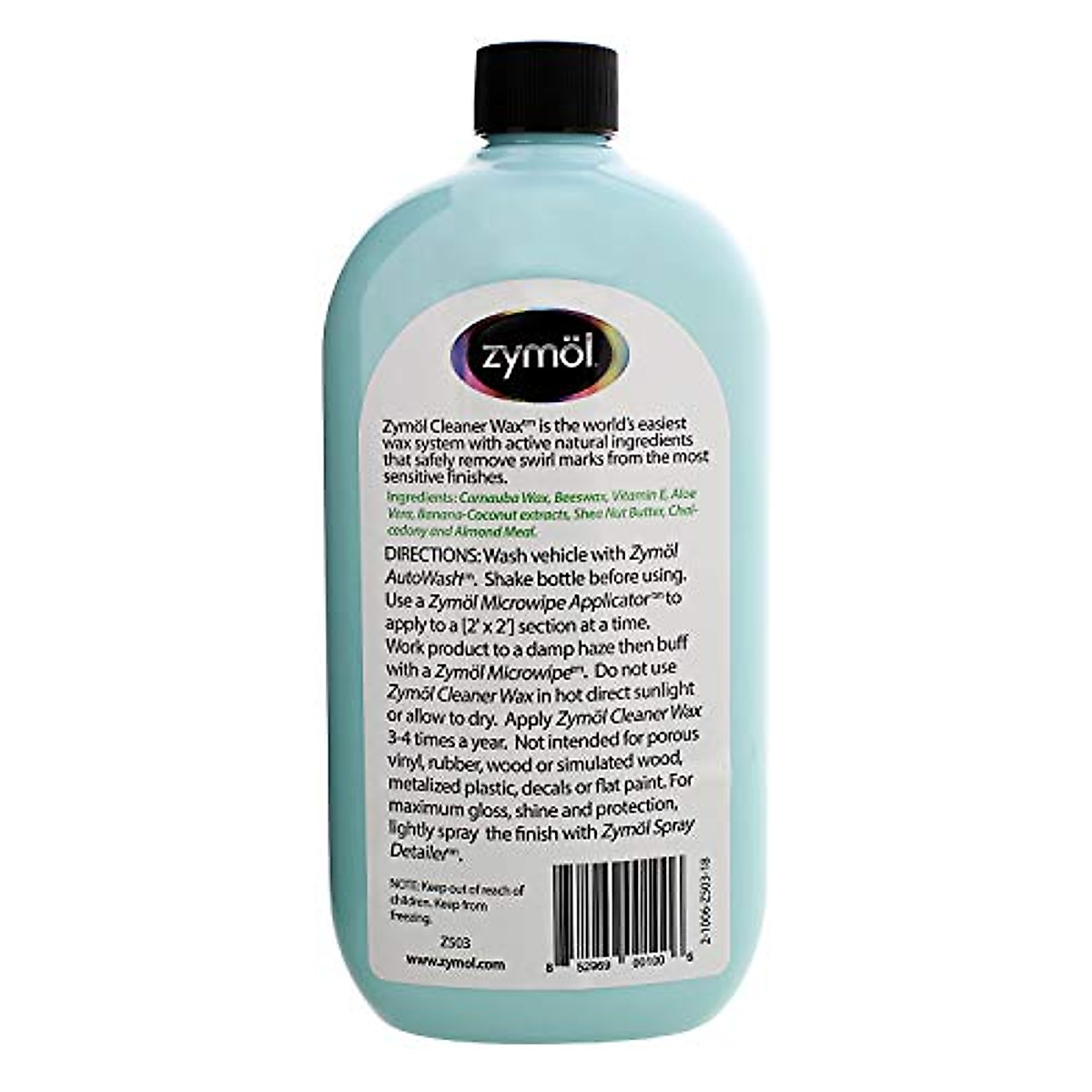Zymol Z503 Cleaner Wax Original Formula, 20 Ounce