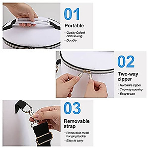 Tie Dye Insulated Bag Portable Ice Box Cooler Shoulder Pack Zip Around Bucket for Grocery Shopping Picnics Work Meals