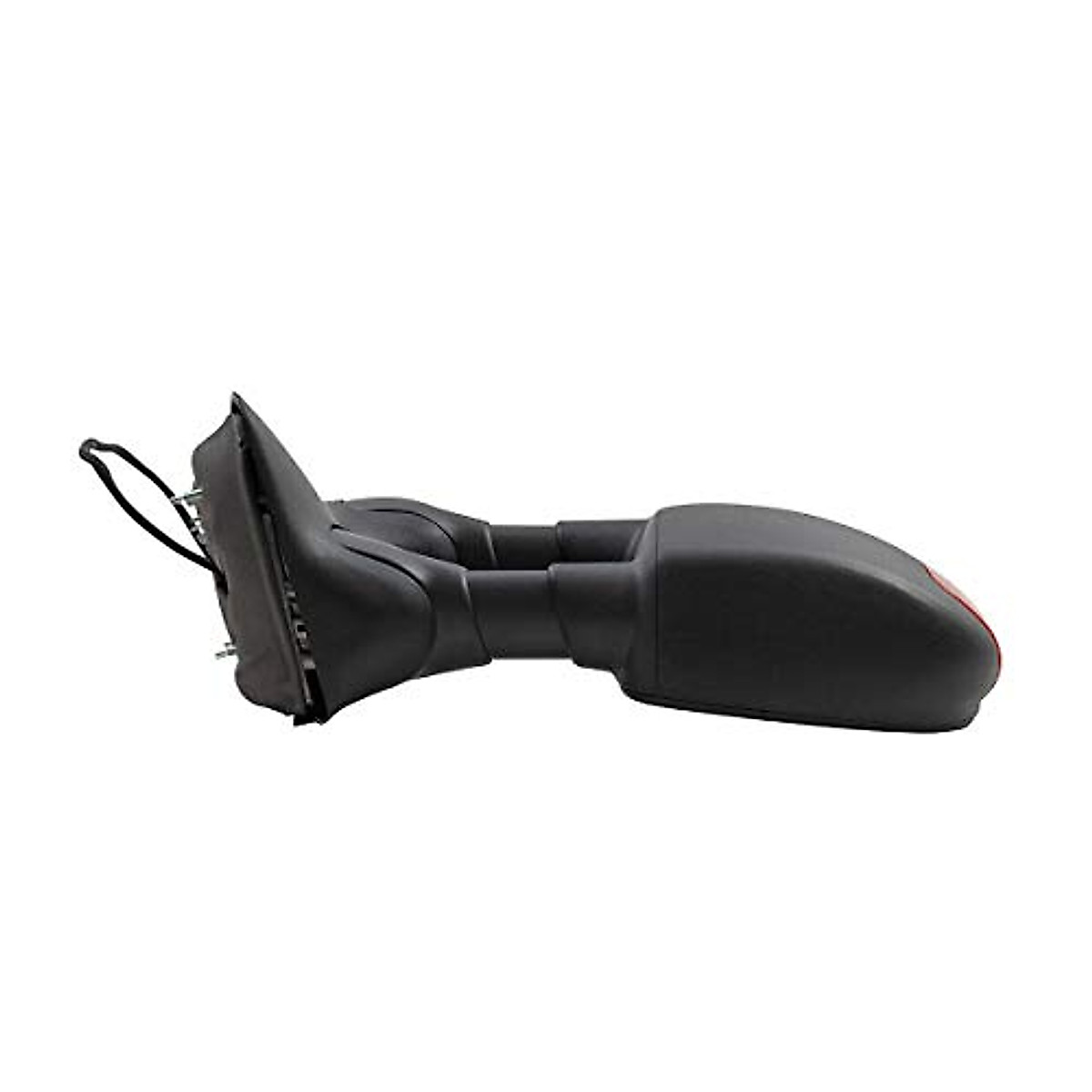 AutoShack KAPFO1320268 Driver Towing Mirror Power Black Textured Heated Manual Folding Replacement for 2001-2005 Ford Excursion 2003-2007 F-250 Super Duty F-350 Super Duty 5.4L 6.0L 6.8L 7.3L 4WD RWD