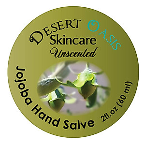 Jojoba Oil Hand Salve. Over 50% Pure Organic Jojoba Oil. Moisturizes Hair, skin, face, hands, feet naturally. Softening formula with Organic Beeswax and Organic Avocado Oil.(2 oz/60gm)