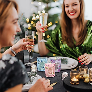 Myido Powerful Scented Candle Gift Set, 6pcs - Home Scented Candles, Home Ladies Gift Sets, Holiday Gifts, Christmas Thanksgiving Gifts, Scented Soy Wax Premium Aromatherapy Candles