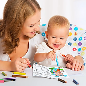 30 Pieces Coloring Book Bulk Kids 40 Different Coloring Book for Kindergarten School Classroom Graduation Activity Birthday Present First Day of School Party Favor Christmas Goodie Bag Stuffer Filler