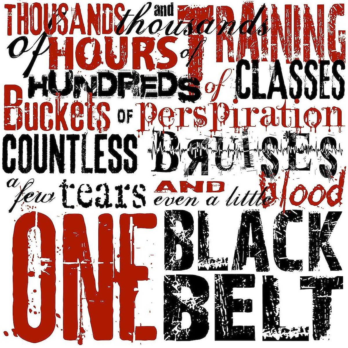 CafePress ONE BLACK BELT Mug Ceramic Coffee Mug, Tea Cup 11 oz