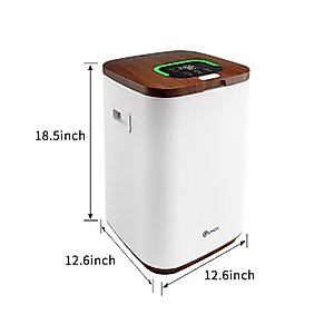 Qumox Towel Warmer Bucket, Large Towel Warmer with 3 Heating Modes, Heat Time 20/40/60 Min Adjustable, Auto Shut Off and Up to 24 Hour Delay Timer, Towel Heater for Oversize Bathrobes Blankets