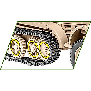 496 Pcs Hc WWII /2274/ Sd.Kfz.7/1&2Cm Flakvierli -Executive Edition