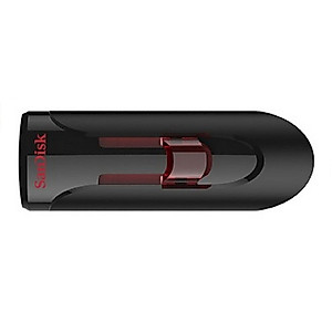 SanDisk Glide 3.0 CZ600 USB Flash Drive High Performance (SDCZ600)- Bundle with (1) Everything But Stromboli Lanyard (128GB)