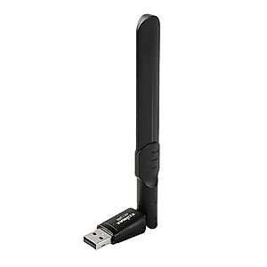 Edimax Wi-Fi 5, 802.11ac AC1200 Dual-Band Adapter for PC w/MU-MIMO, 867Mbps (5GHz) + 300Mbps (2.4GHz) Wireless USB 3.0 Adapter Dongle w/Adjustable Antenna, Win 11, Mac OS, Linux, EW-7822UAD