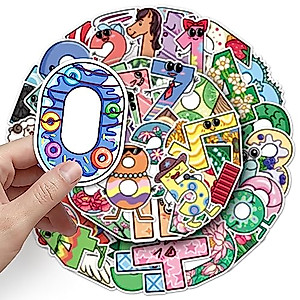 Number Decorating Stickers,Water Bottles Stickers,Scrapbooking Stickers for Laptop,Skateboard,Luggage Decal,Motorcycle,Bicycle. Stickers for Teens Girls Kids. (50 PCS Digital Graffiti)