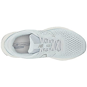 New Balance Women's 520 V8 Running Shoe, Ice Blue/Ice Blue, 8.5 Wide