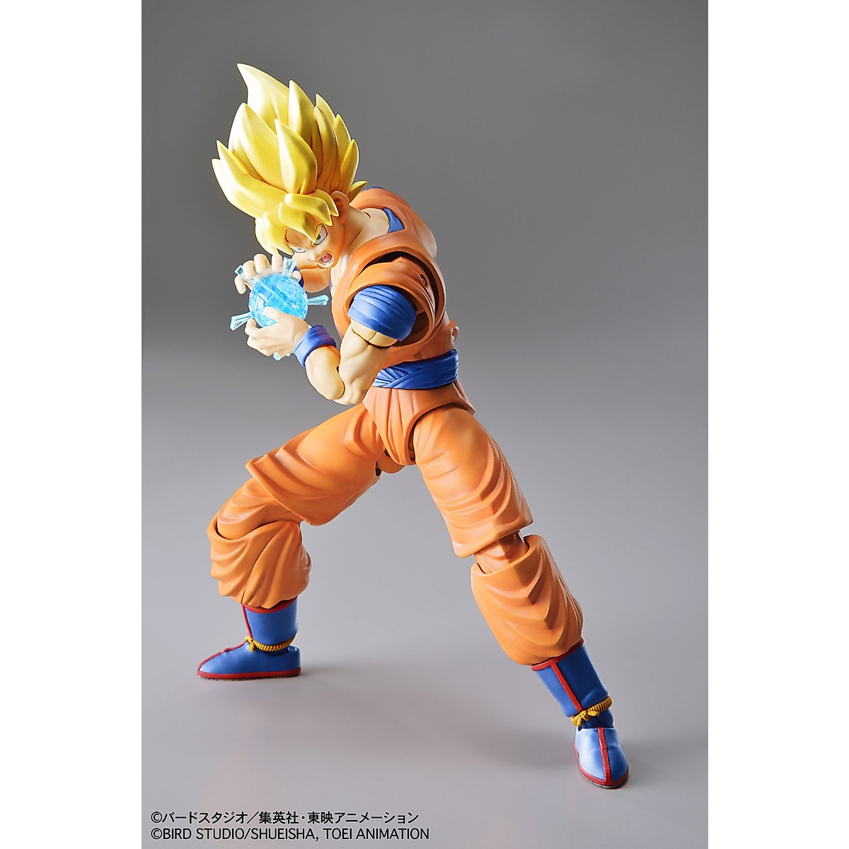 Bandai Spirits Figure-Rise Standard Super Saiyan Son Goku (New Pkg Ver) Dragon Ball Z, Multicolor