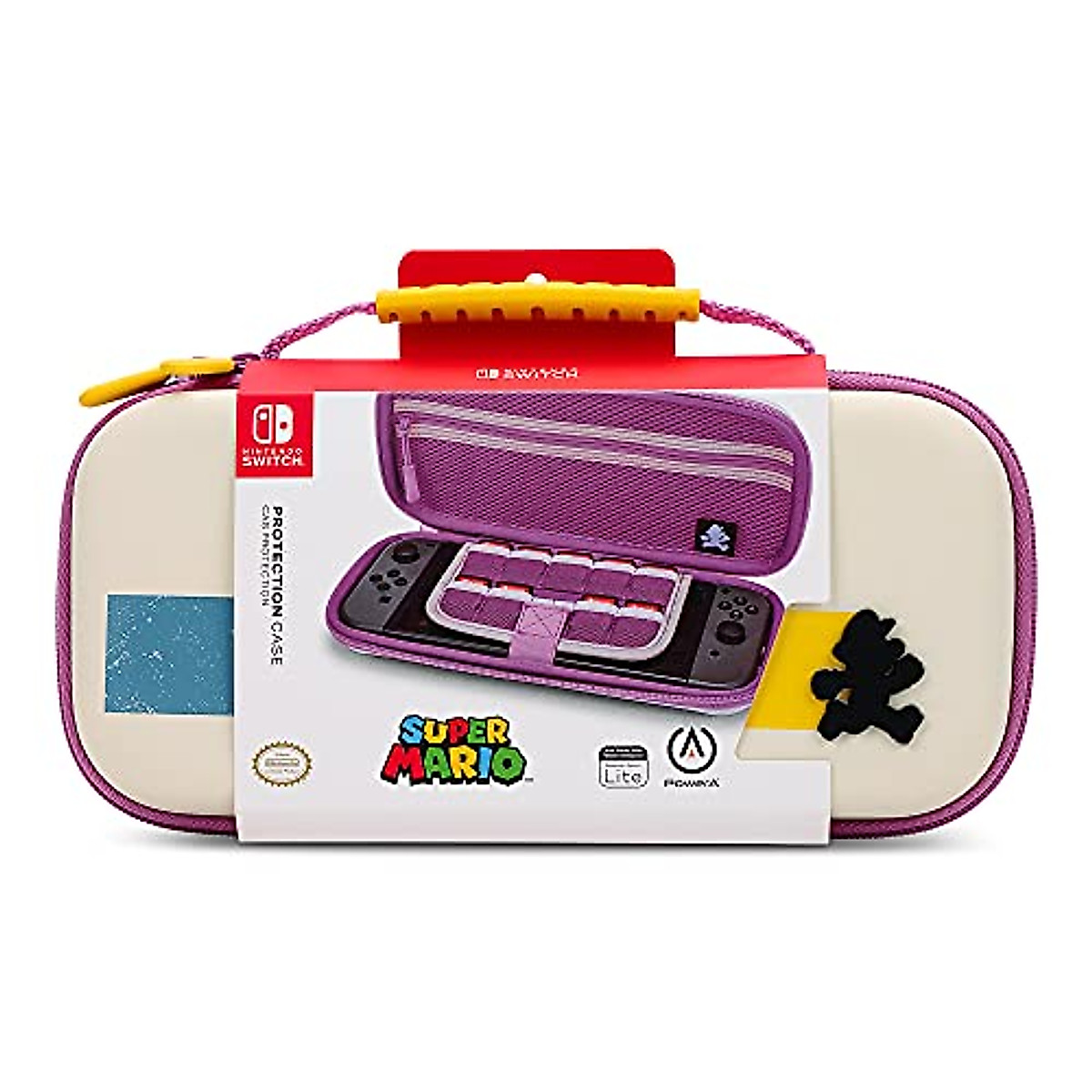 PowerA Protection Case for Nintendo Switch - Rainbow Run Mario, protective case, gaming case, console case - Nintendo Switch;