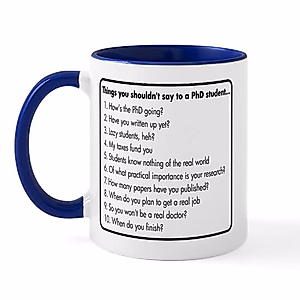 CafePress Don't Ask A Phd Mug Ceramic Coffee Mug, Tea Cup 11 oz