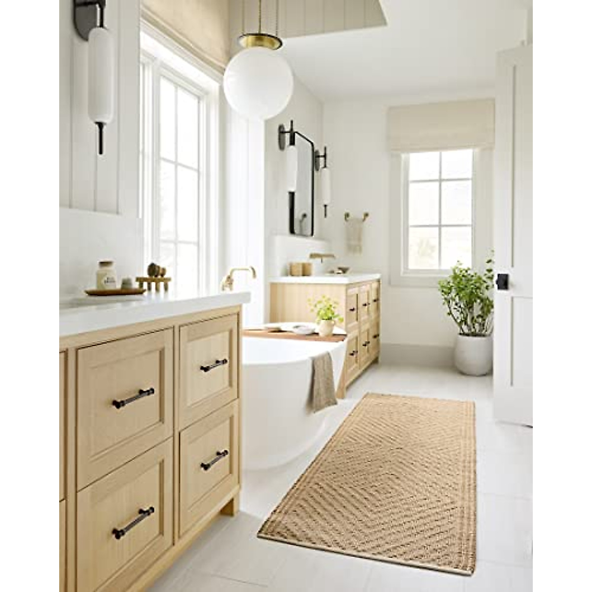 Loloi Angela Rose x Colton Collection CON-04 Natural/Ivory, Contemporary 9'-0" x 12'-0" Area Rug