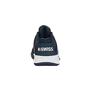 K-Swiss Men's Hypercourt Express 2 Tennis Shoe, Reflecting Pond/Biscay Bay/White, 9 M