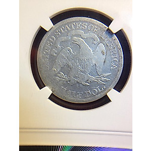 1875 CC Sitting Liberty Half Dollar 50C AG Details NGC