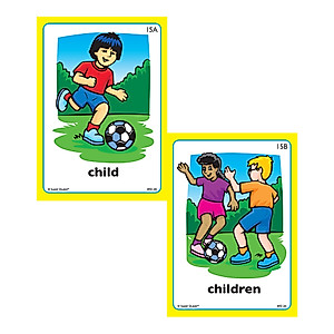 Super Duper Publications | Irregular Plurals Fun Deck Flash Cards | Educational Learning Resource for Children