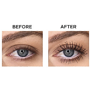 Billion Dollar Brows Forever Lash Mascara, Length & Volume in Seconds, Waterproof Formula, Unique Silicone Wand, Professional Quality, Cruelty Free