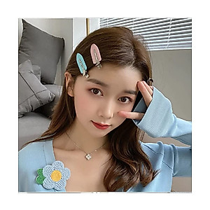 LAARYBAOO 20 pcs No Bend Hair Clips, Hair Styling, Hair Coloring, Curl Pin Clips, No Crease Hair Clips for Makeup Application