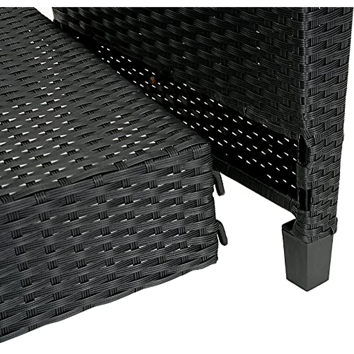 Cosco Outdoor Living 88529BGYE Malmo Patio Set, Black