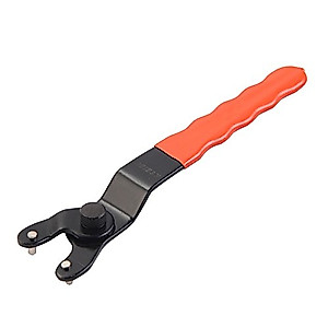 KSEIBI 689048 Universal Adjustable Pin Angle Grinder Wrench for Flange Grinder Tool Machine from 4 Inch - 9 Inch Spanner