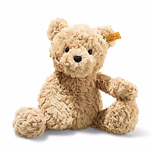 Steiff Jimmy Teddy Bear, Premium Teddy Bear Stuffed Animal, Plush Toy for Kids (Light Brown, 12")