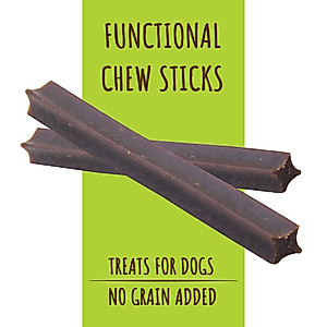 Get Naked Dental Sticks Grain-Free Chicken Flavor Dog Treats Variety Pack, Digestive Health + Skin & Coat + Joint Health + Super Antioxidant, Total 4 Bags, 24.8-oz, 64 Sticks