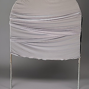 ittsmnt Arch Backdrop 4X7ft Old Wood Arched Wall Covers Stretchy Photography Background for Party Decorations Wedding Banquet Bridal Baby Shower Decor Banner Birthday Parties Props