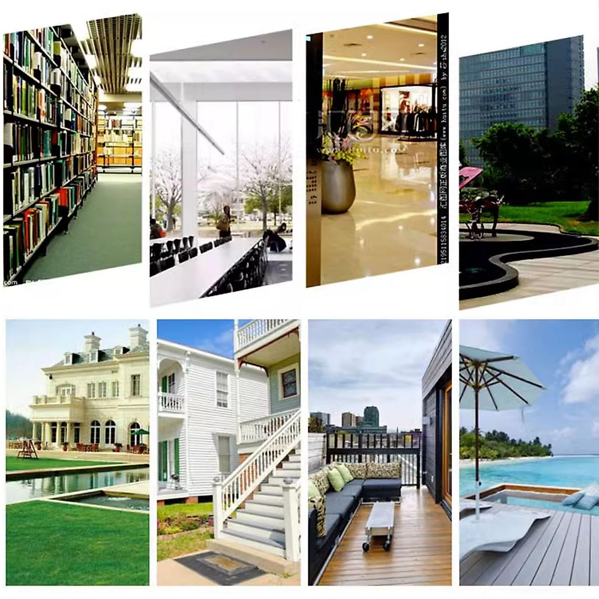 VOLDAX Outdoor Bench Seat - Backless Patio Garden Bench, Anti Corrosive Solid Wood Park Benches, for Outdoor Beach, Sunbathing, Patio, Pool, Lawn, Outdoor Furniture (Size : 150cm/59in)