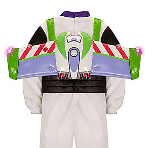 Disney Store Official Boys Dress Up Costumes for Play (Buzz Lightyear from Toy Story) - Premium Costumes for Kids, Cosplay for Children - Size 5/6