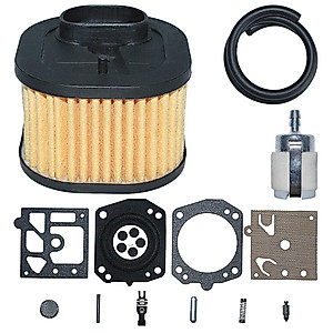 AUMEL 503818001 Heavy Duty HD Air Fuel Filter Line Kit For Husqvarna 372 372XP w/Walbro K10-HD Carburetor Repair Kit.