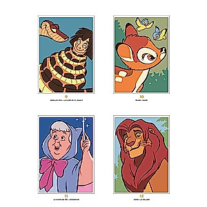 Coloriages mystères Disney - Portraits (trompe l'oeil)