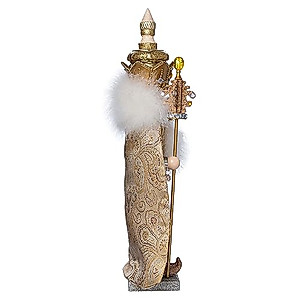 Kurt Adler 18-Inch Hollywood Gold King Nutcracker