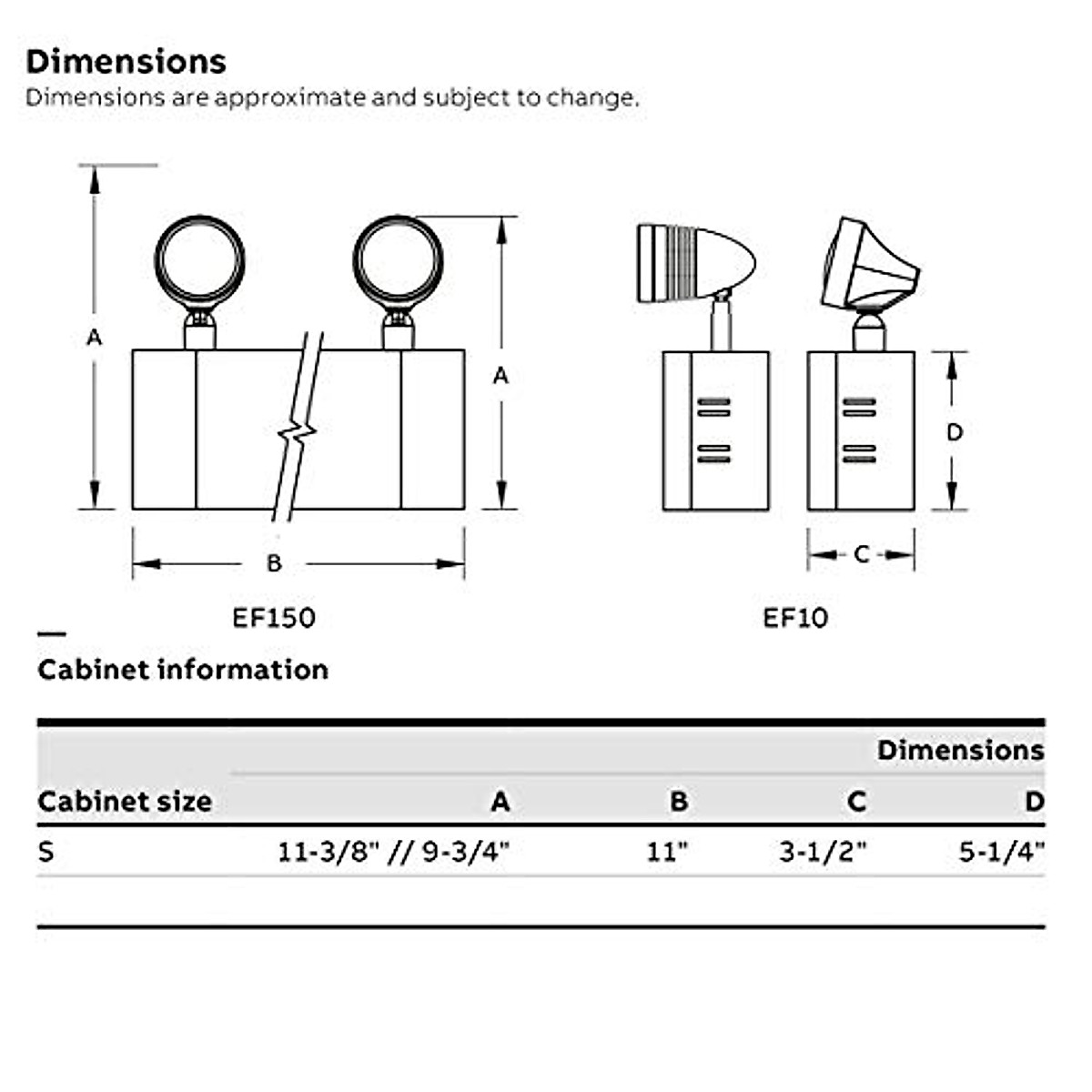 2-Hour LED Emergency Light