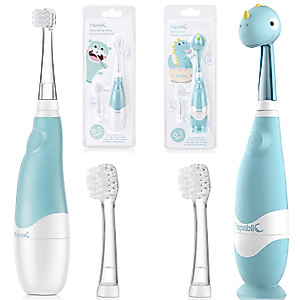 Papablic BabyHandy 2-Stage Bundle with Debby Toddler Sonic Electric Toothbrush