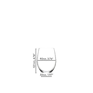 Riedel O Wine Tumbler Cabernet/Merlot, Set of 2 - ,Clear