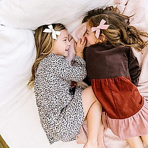 20 Pieces Baby Girls Hair Bows Clips Hair Barrettes Accessory for Babies Infant Toddlers Kids in Pairs