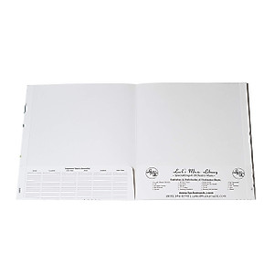 Black and Gray Sheet Music Folder for Band and Orchestra