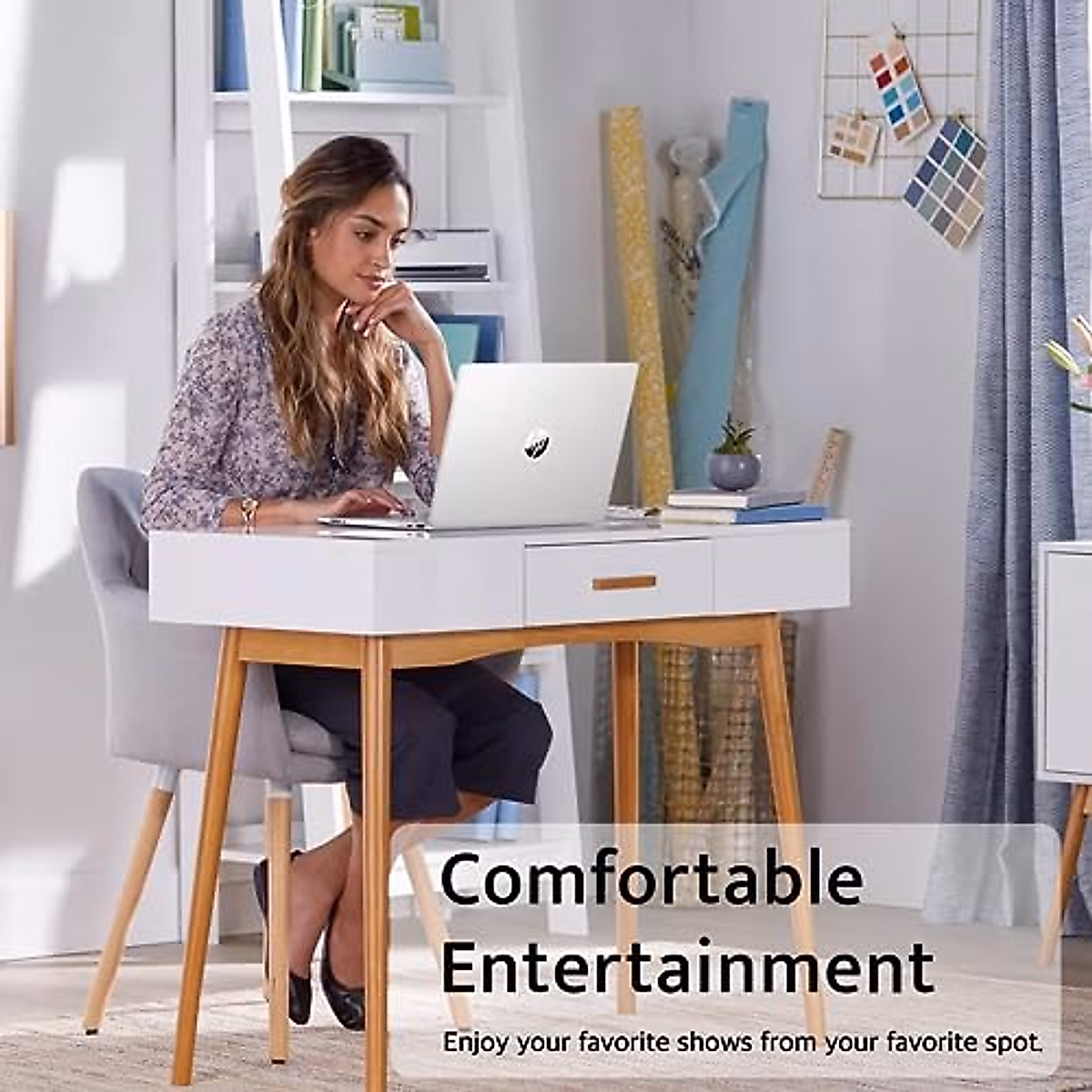 HP 2022 15.6" FHD Laptop, AMD Ryzen 5-5500U Processor, 16GB RAM, 512GB PCIe SSD, AMD Radeon Graphics, HD Webcam, Wi-fi, Bluetooth, Win 11, Silver, 32GB SnowBell USB Card