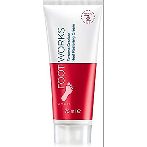 Avon Foot Works Maximum Strength Cracked Heel Cream - Lot of 2