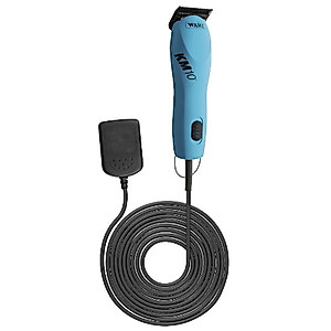 WAHL Professional Animal KM10 2-Speed Brushless Motor Pet, Dog, and Horse Clipper Kit - Turquoise